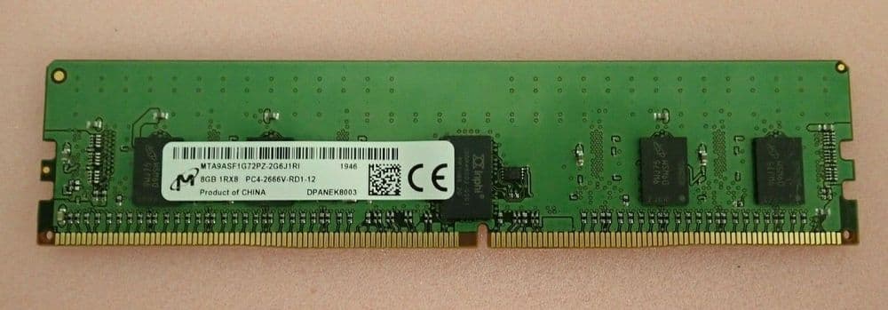 Dell 8GB Dual Rank DDR4 PC4 - Radox Technology