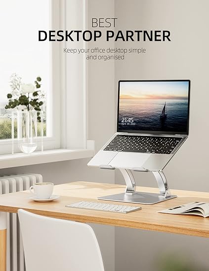 Nulaxy Laptop Stand Fully Adjustable for Desk - Radox Technology