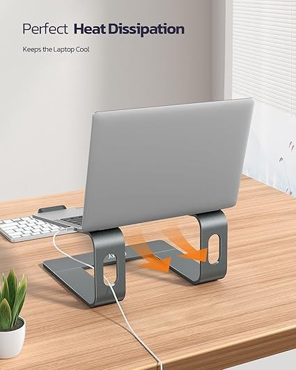 Nulaxy Laptop Stand, Detachable Ergonomic Laptop Mount Computer Stand ...