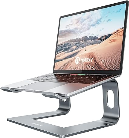 Nulaxy Laptop Stand, Detachable Ergonomic Laptop Mount Computer Stand ...