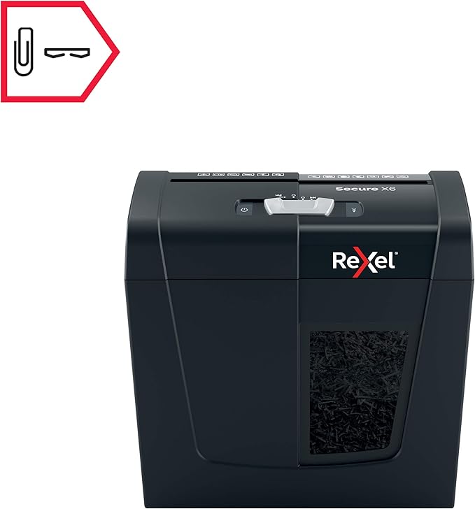 REXEL SECURE X6 CROSS CUT SHREDDER - Radox Technology