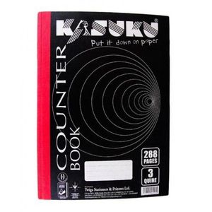 Counter Book A4 3 Quire - Radox Technology