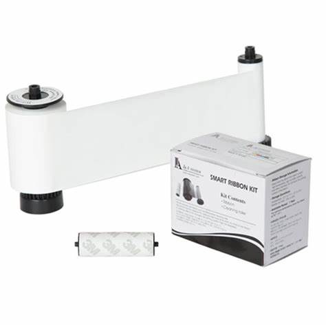 S51 White Monochrome Ribbon K (Prints 1200 Cards) - Radox Technology