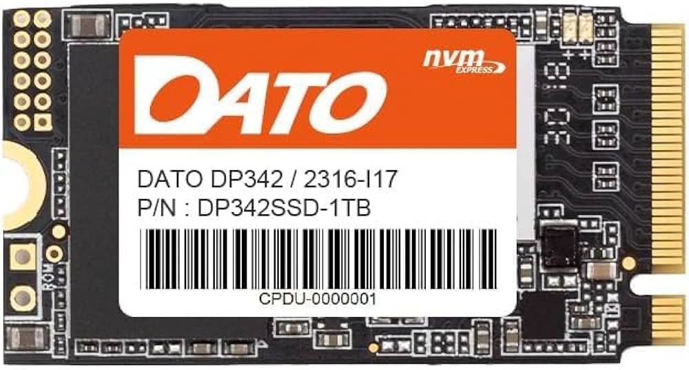 DATO DP342 1TB M.2 NVMe SSD - Radox Technology